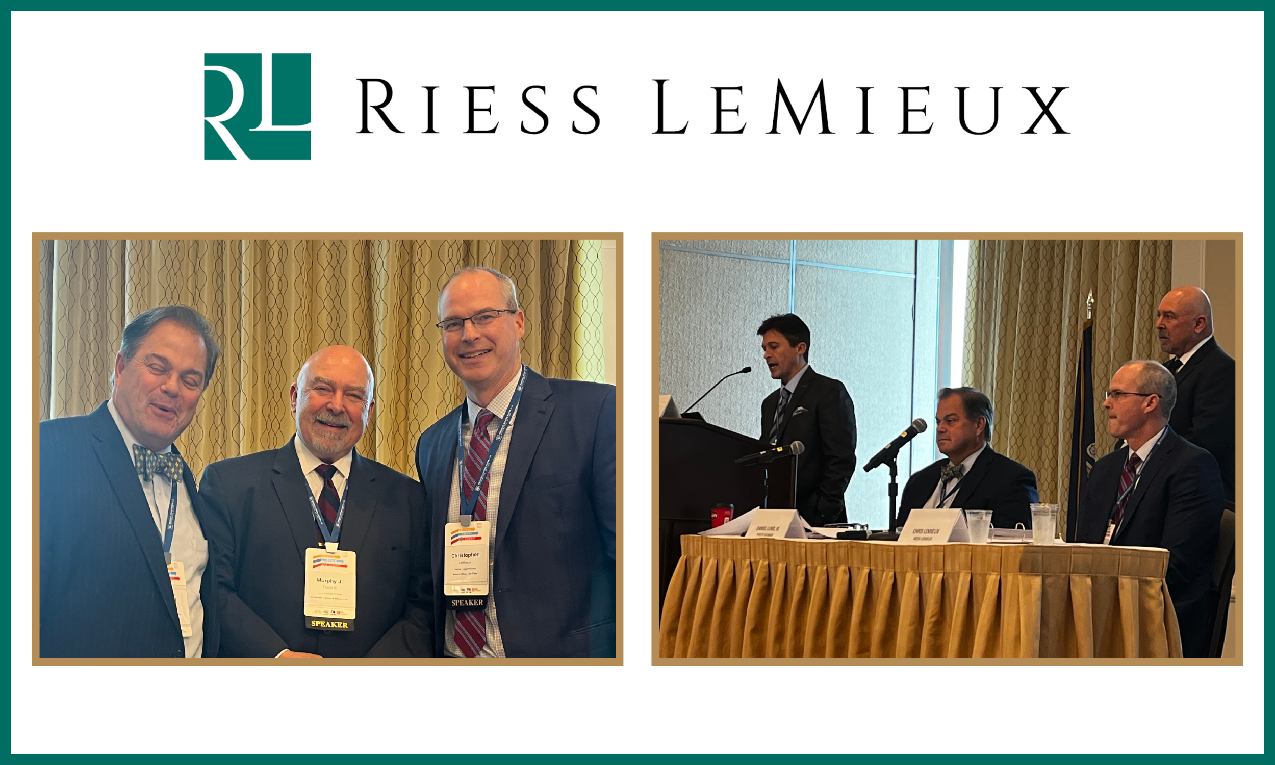 LAGC Critical Issues Summit - Riess LeMieux