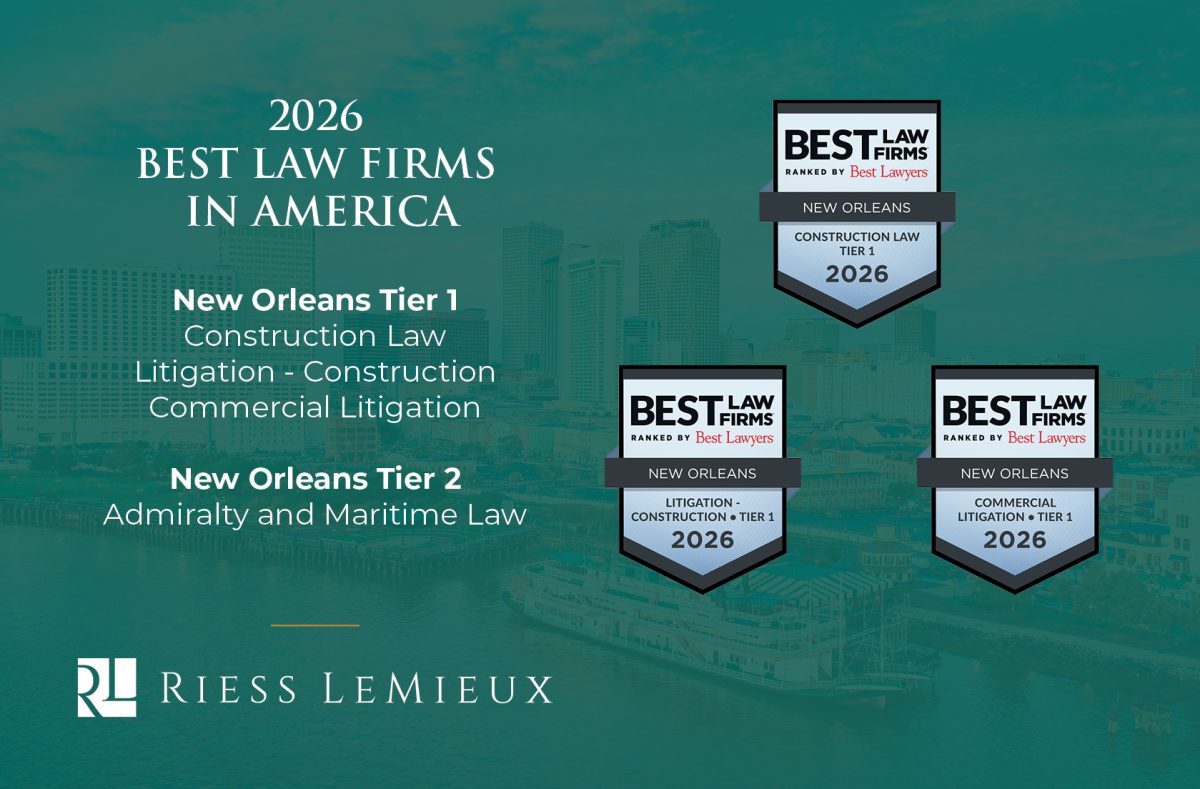 Riess LeMieux Ranked in 2026 “Best Law Firms” - Riess LeMieux