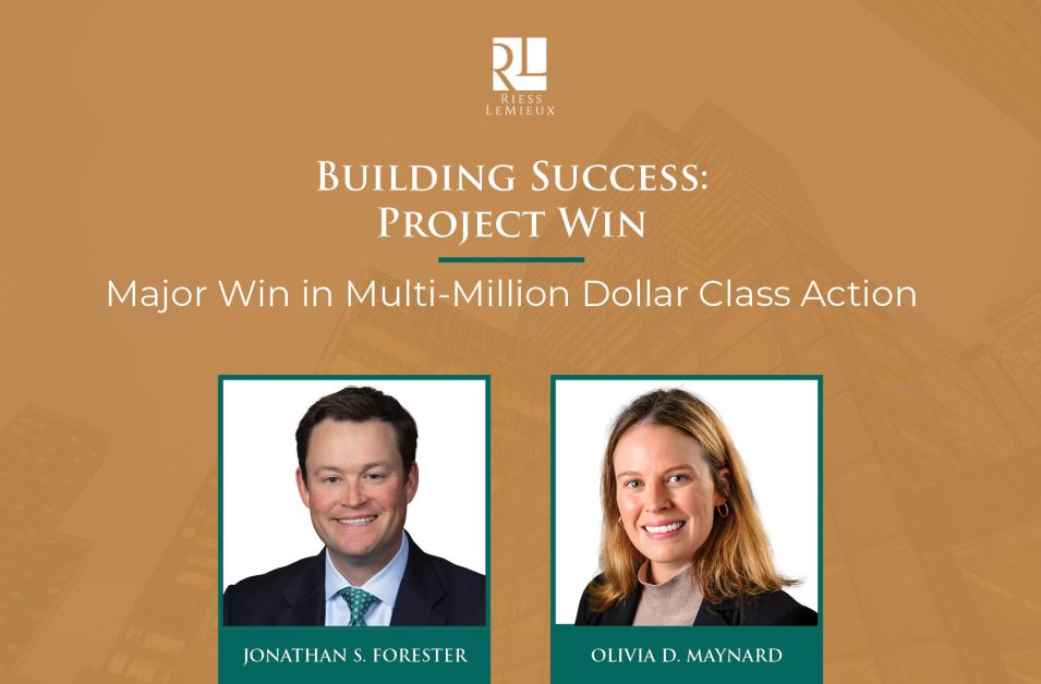Riess LeMieux Delivers Major Win in Multi-Million Dollar Class Action ...